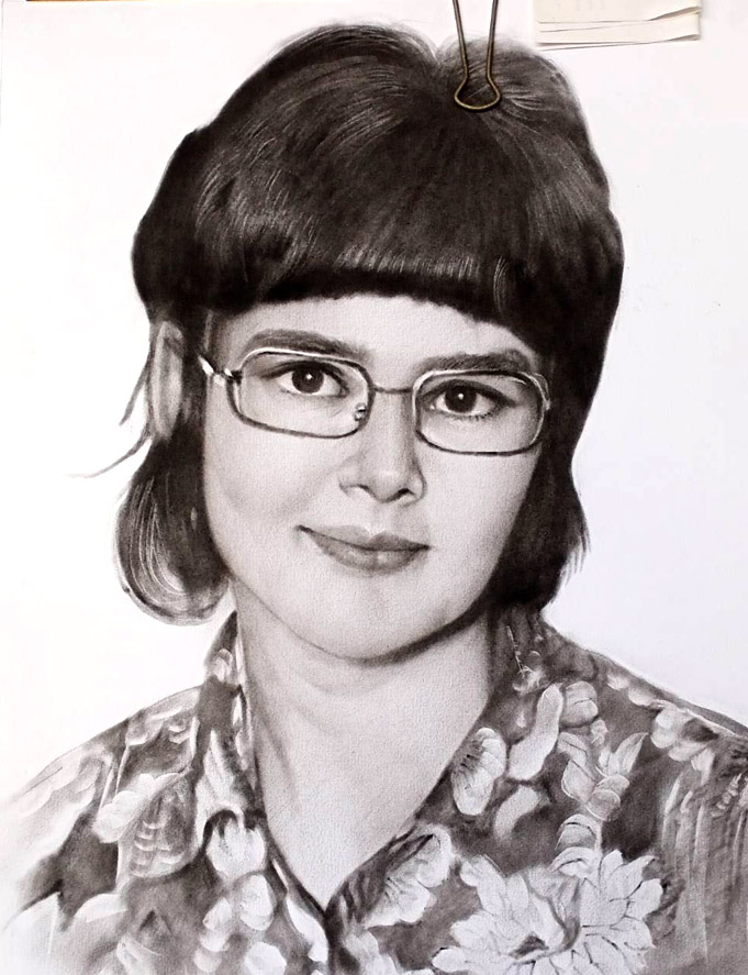 Have a Drawing Made | From photo to drawing in black & white